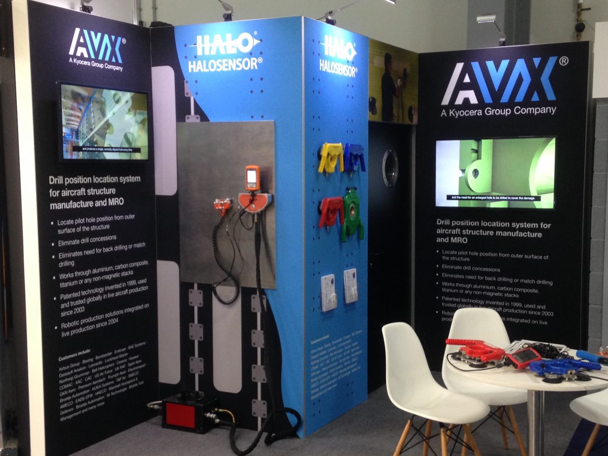 Farnborough 2018 HALOSENSOR Stand pictures (3) - HALOSENSOR